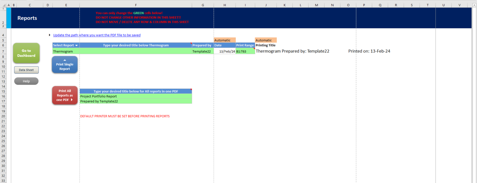 MULTIPLE PROJECT TRACKING, PLANNING & PORTFOLIO MANAGEMENT DASHBOARD ...