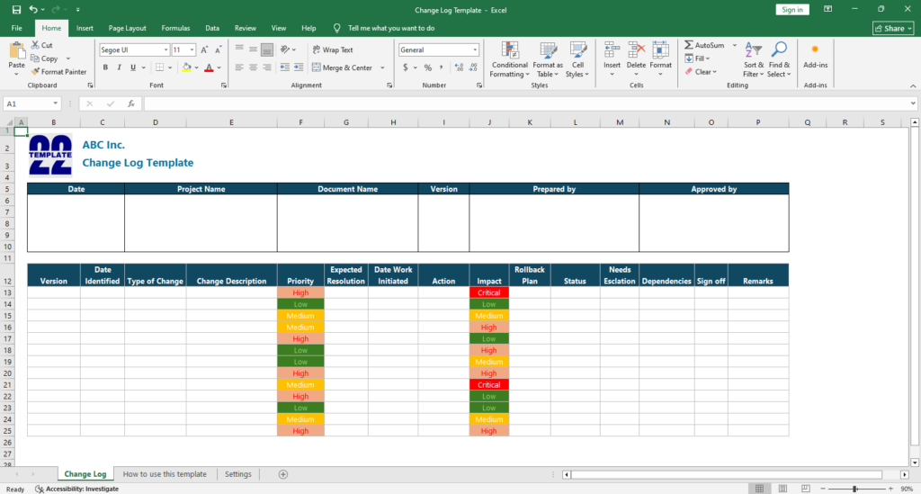 Project Management Templates & Documents - TEMPLATE22