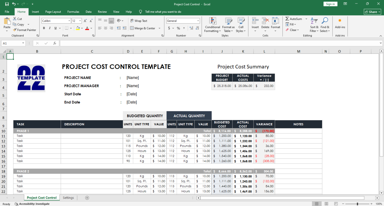Project Management Templates & Documents - TEMPLATE22