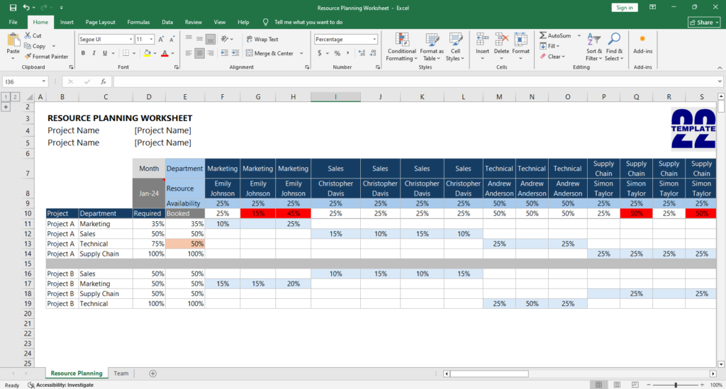 Project Management Templates & Documents - TEMPLATE22